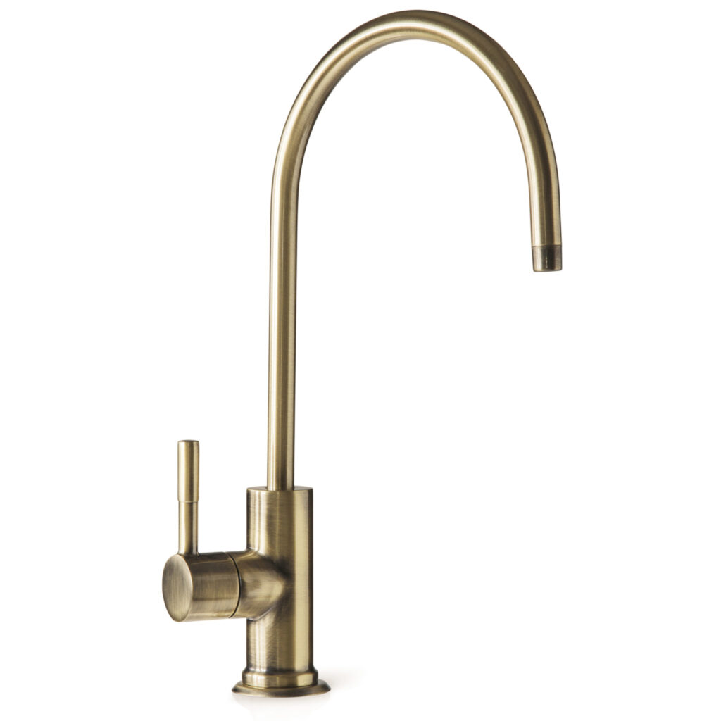 iSpring GA1-AB Reverse Osmosis Faucet, Lead-Free Contemporary Drinking ...