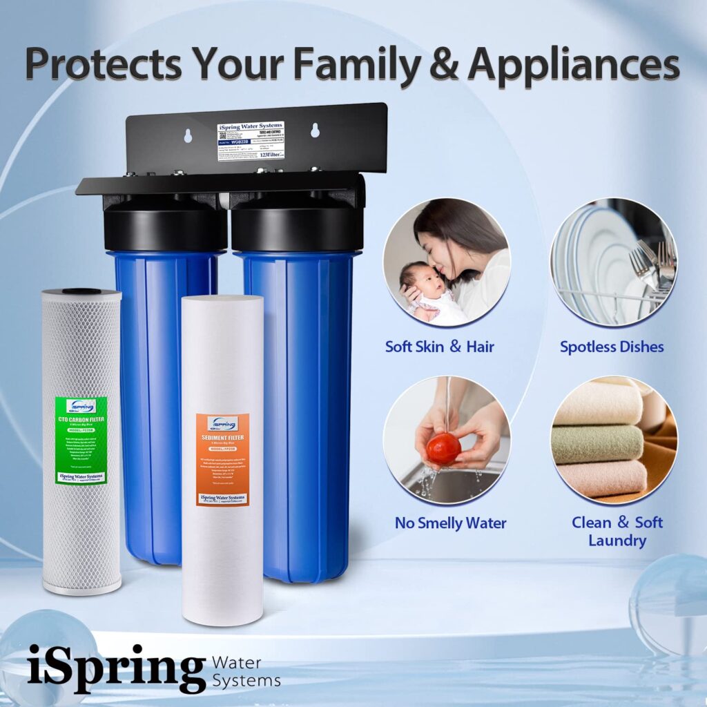 iSpring WGB22B 2-Stage Whole House Water Filtration System – iSpring ...